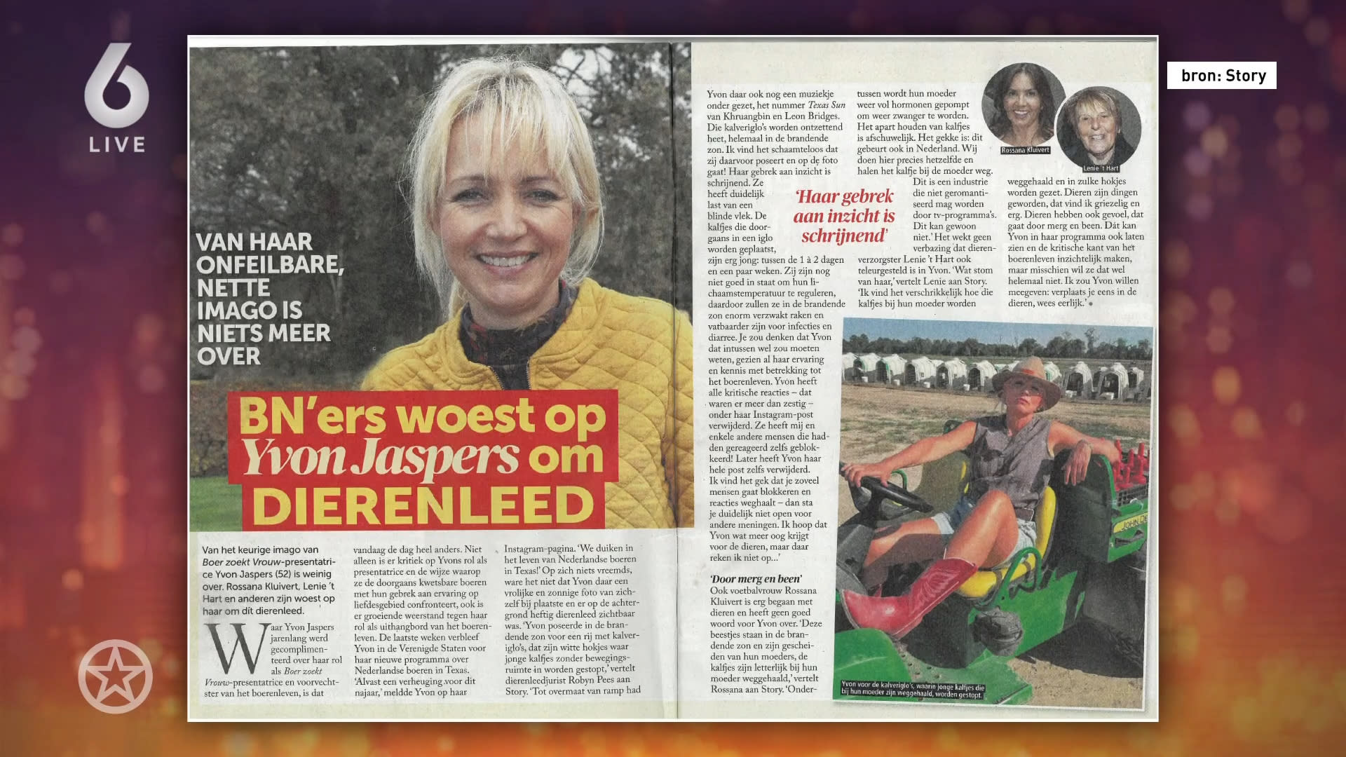 Yvon Jaspers opnieuw onder vuur | Shownieuws