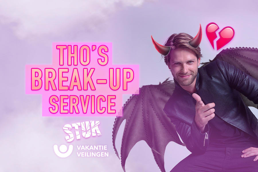 Bieden maar: Geheel verzorgde break-up door Thomas van StukTV | Shownieuws