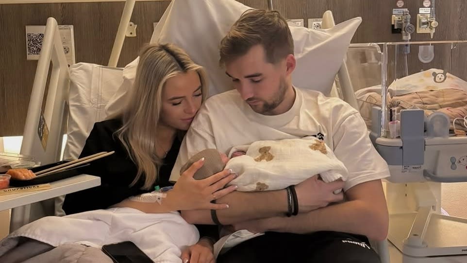 Goed nieuws voor Gio en Lynn na spannende bevalling | Shownieuws