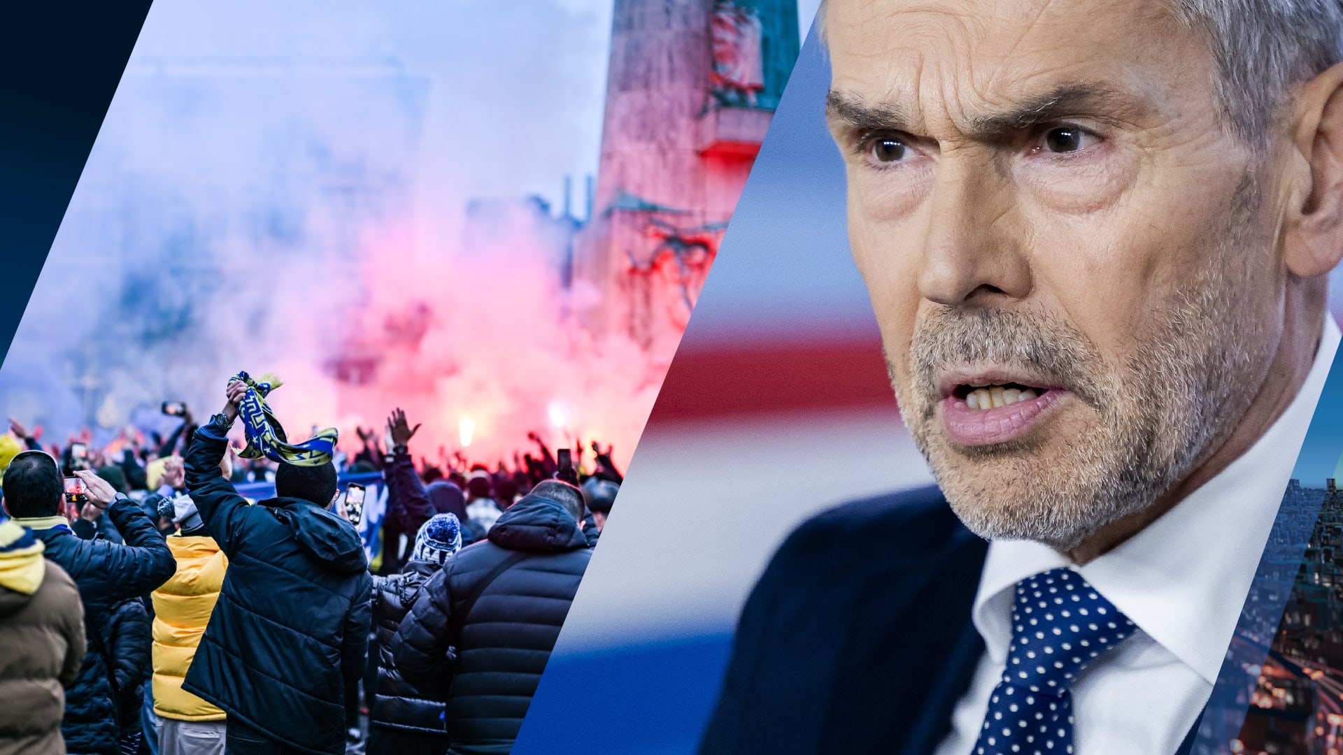 OM heeft 122 verdachten op de korrel na hevige rellen Ajax - Maccabi | Hart van Nederland