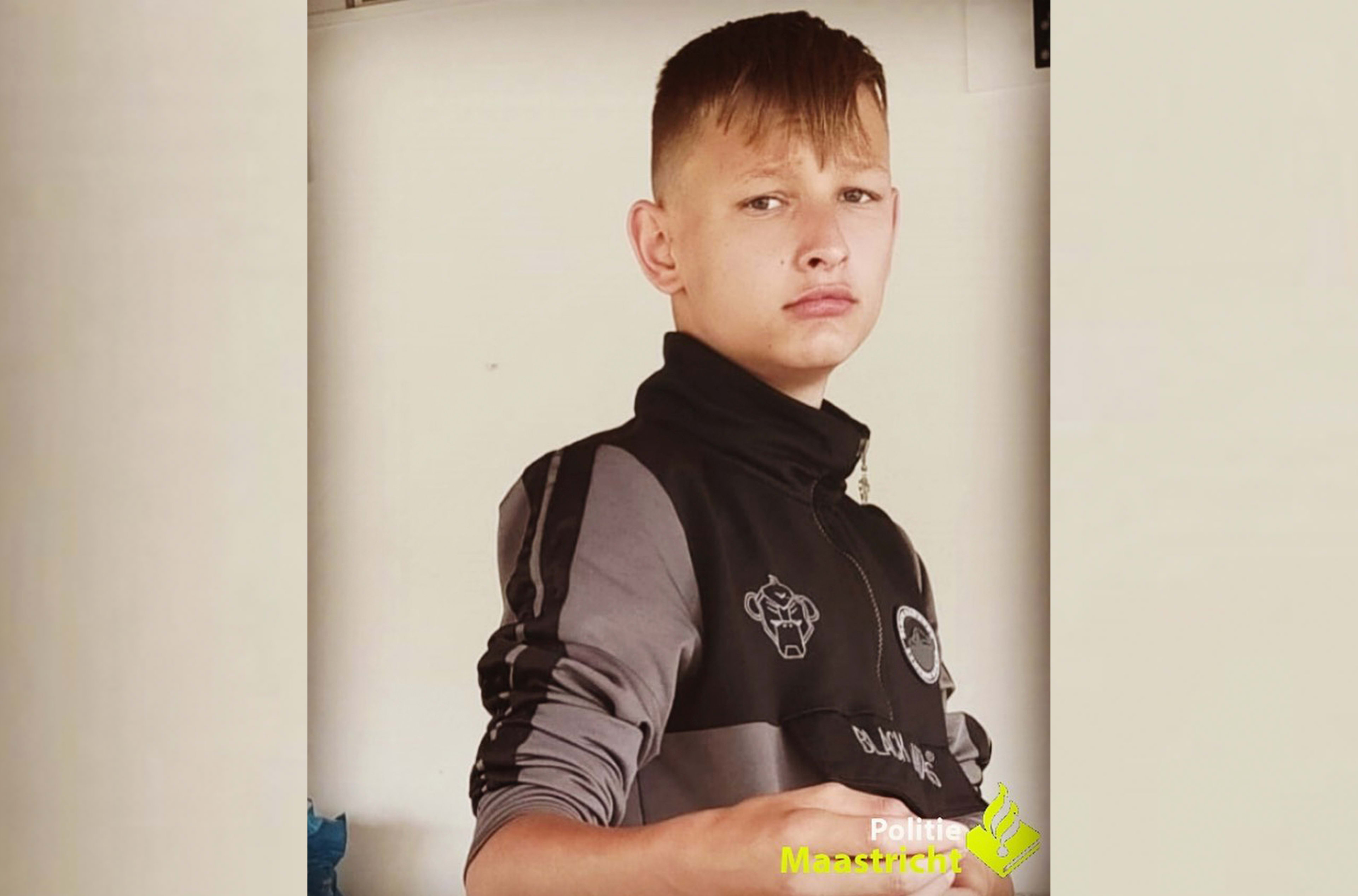 15-jarige Dustin uit Maastricht al twee weken spoorloos, politie slaat ...
