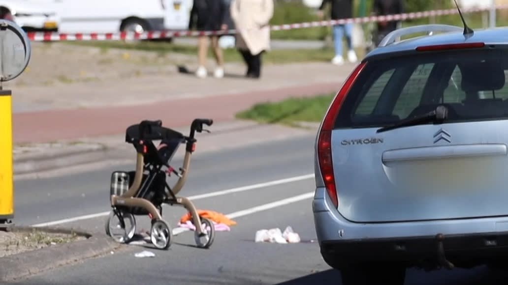 Vrouw met rollator geschept op zebrapad en raakt zwaargewond | Hart van Nederland
