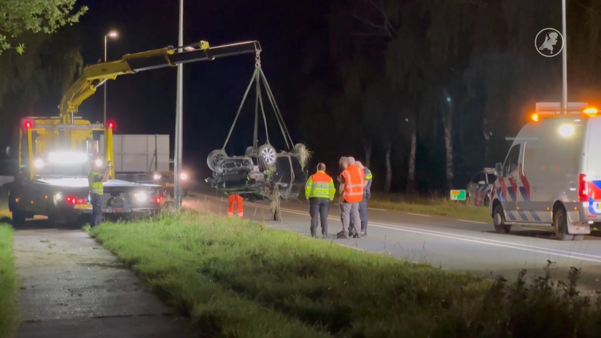 Hart van Nederland - Late Editie: Persoon aangehouden na aanrijding bij Schinveld