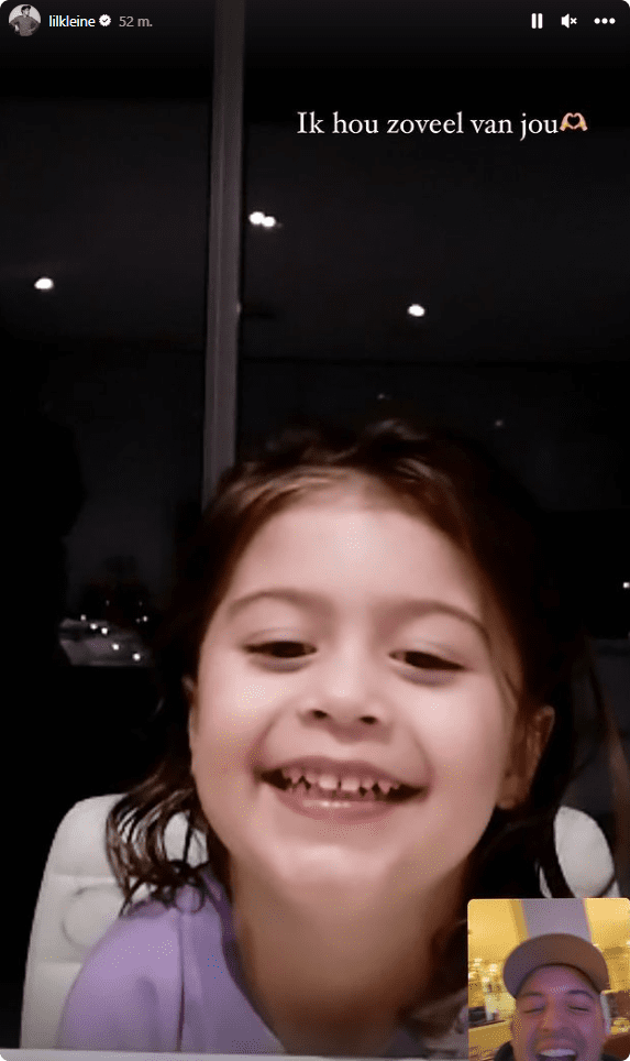 ZIEN: Lil' Kleine weer in contact met zoontje Lío | Shownieuws