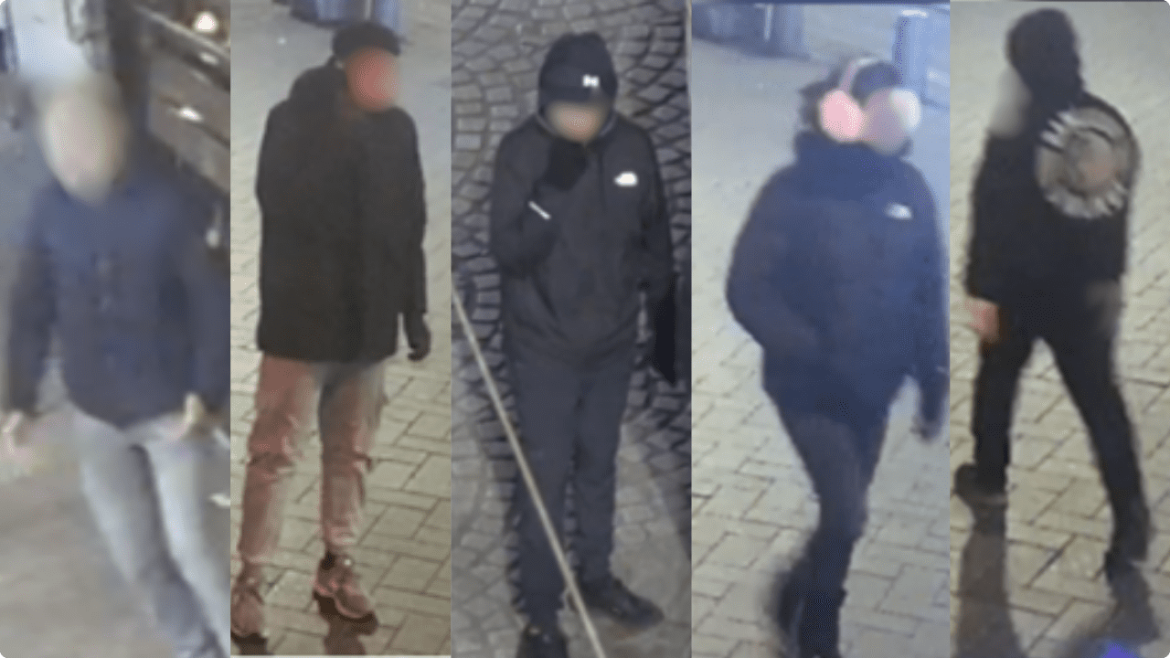 Politie geeft nieuwe beelden vrij van verdachten rellen Amsterdam ...