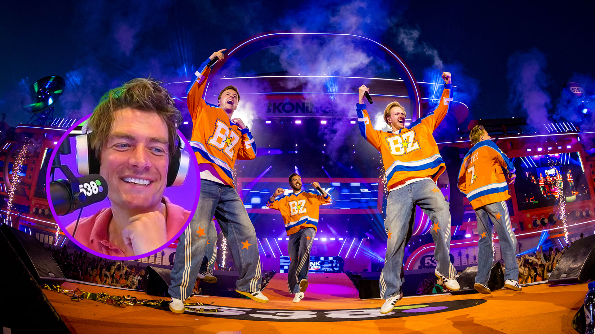 Robbie van de Bankzitters over 538 Koningsdag 🧡 | Radio 538