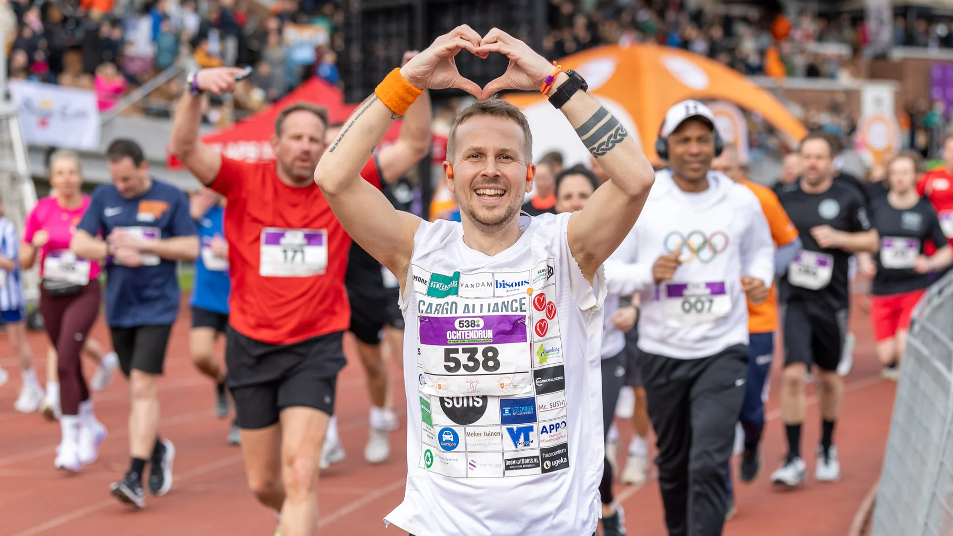 Finishfoto's en -tijden van alle Ochtendrun-deelnemers! 🏃 | Radio 538