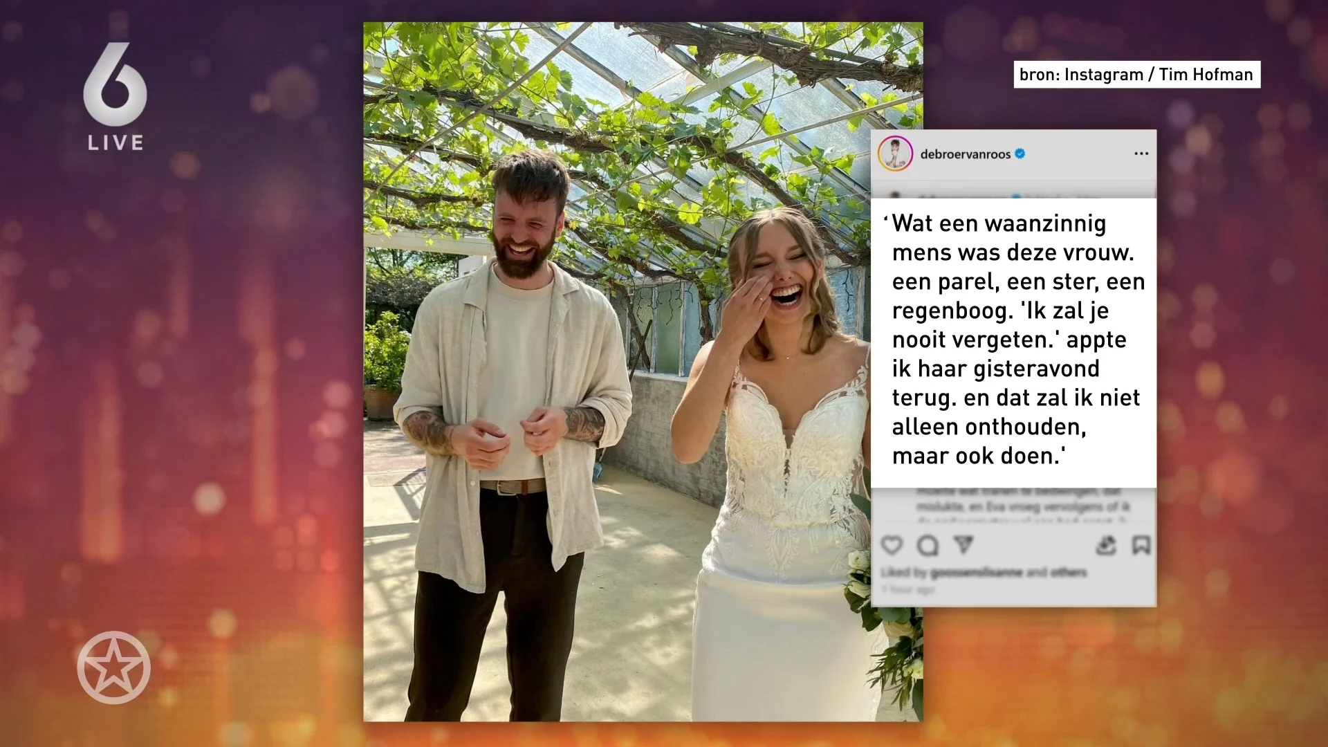 Weduwnaar Matthijs emotioneel over leven zonder Eva Hermans-Kroot | Shownieuws