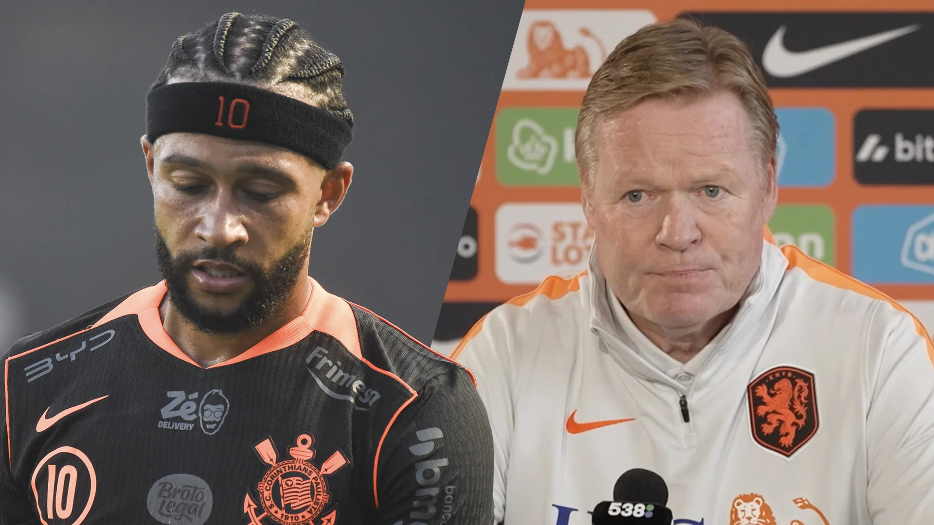 Ronald Koeman rekent niet op Memphis Depay: 'Het ziet er niet goed uit ...