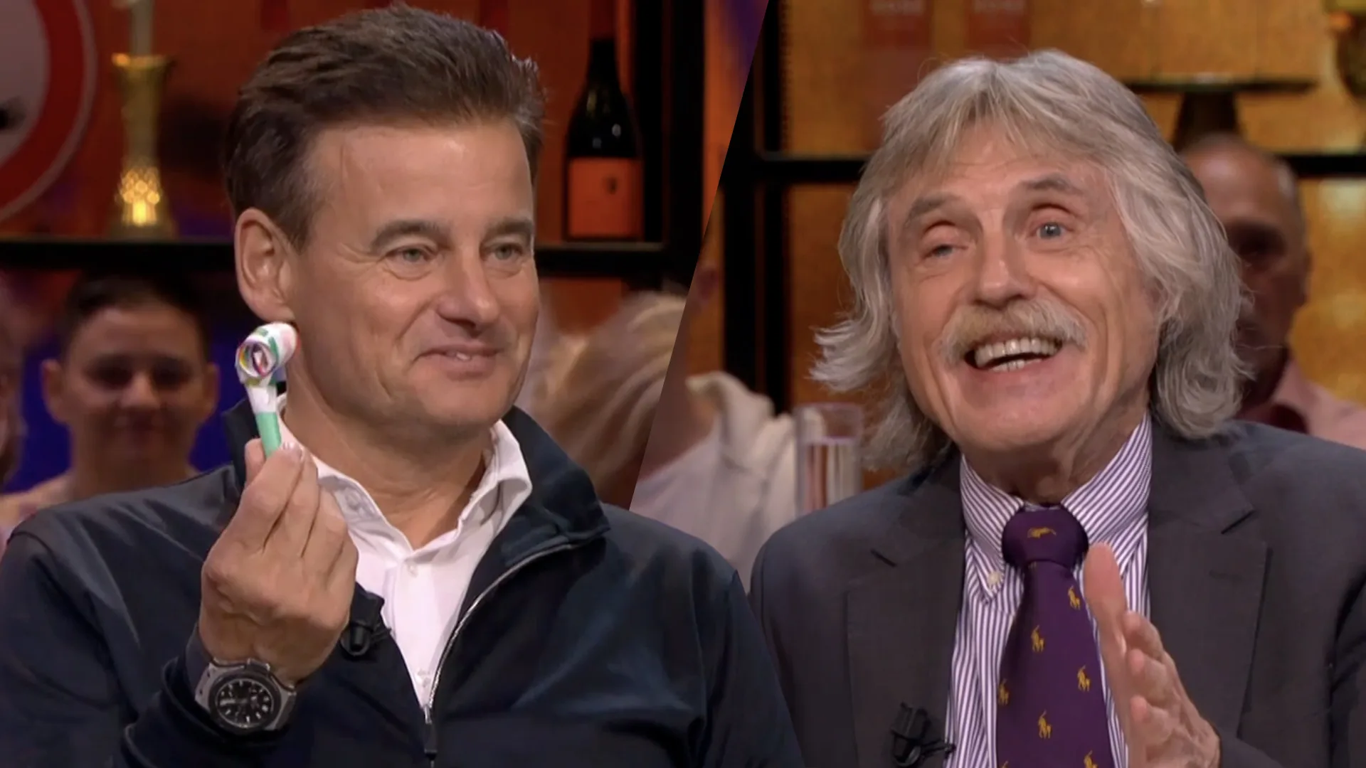 Vandaag Inside: Johan Derksen twee keer onderbroken door man in publiek ...