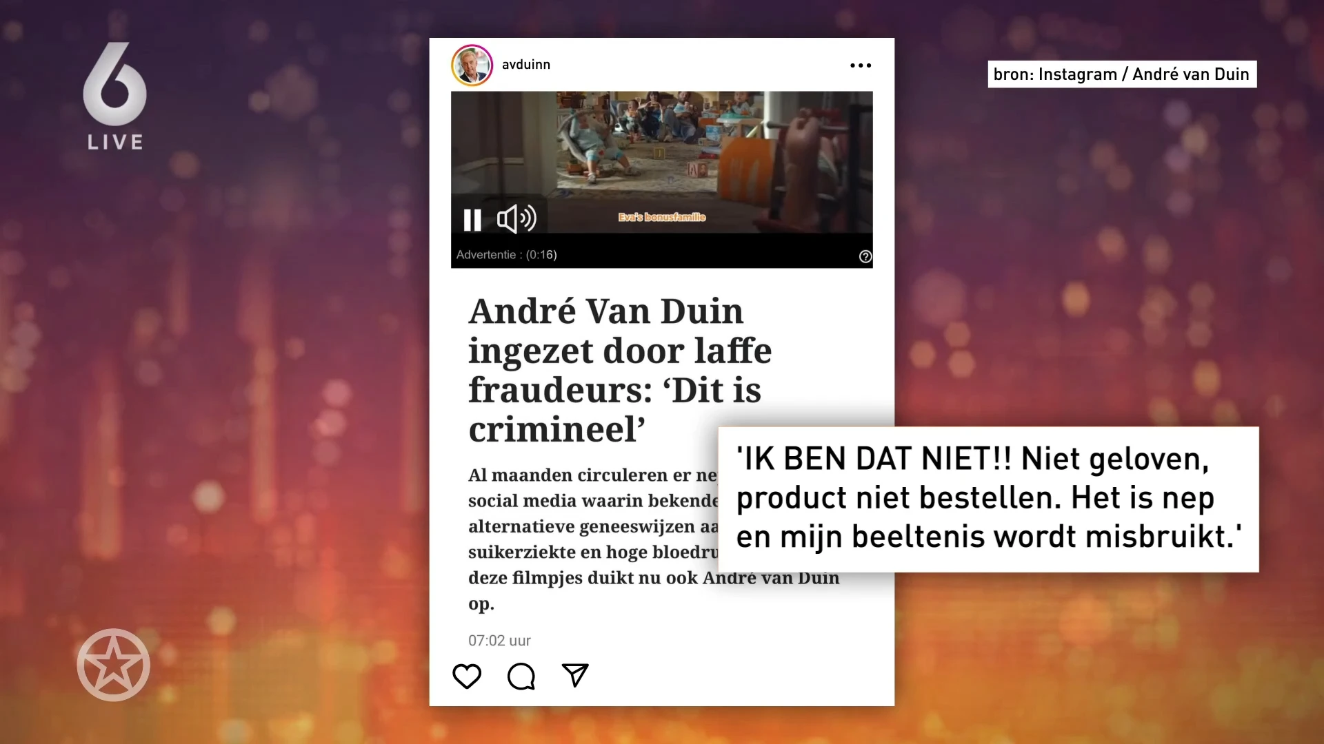 Shownieuws: Imca Marina is ontslagen uit het ziekenhuis