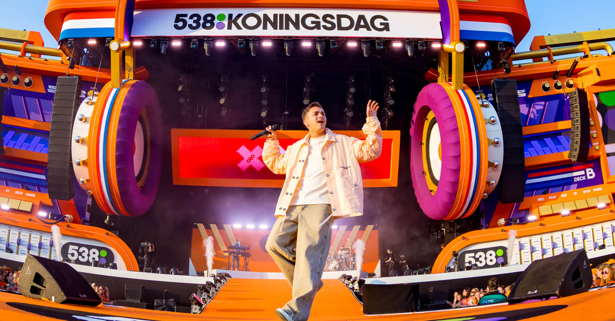 Flemming danst automatisch op 538 Koningsdag 2025! 🕺 | Radio 538