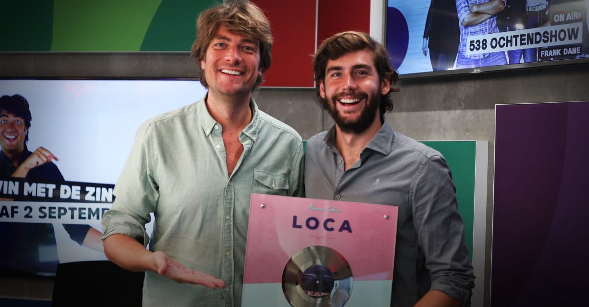 Loca loca! Álvaro Soler krijgt Gouden Plaat bij Frank | Radio 538