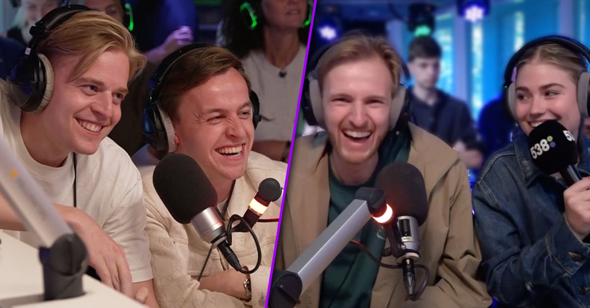 Een (huis)feestje met de Bankzitters en Roxy Dekker in De 538 Avondshow ...