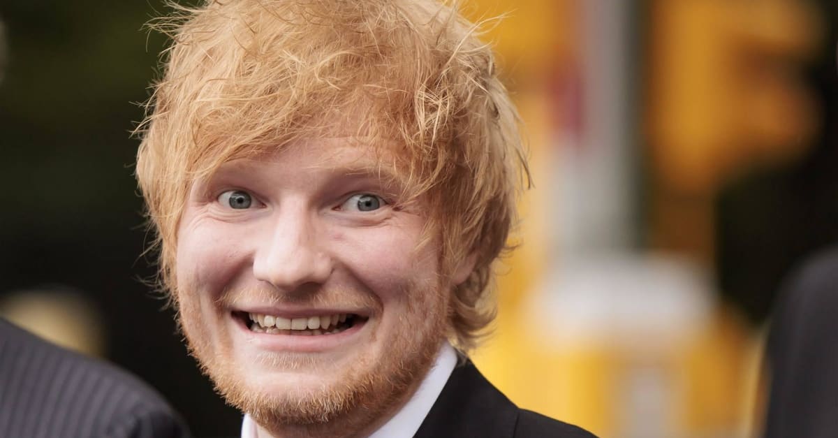 Ed Sheeran is 'uiteraard heel blij' na winnen plagiaatzaak | Shownieuws