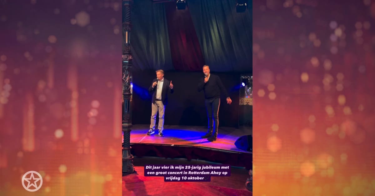 Zanger Jannes komt met groots jubileumconcert