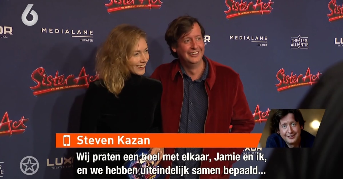 Steven Kazàn en zijn ex-Jamie Kames gaan toch niet samen optreden