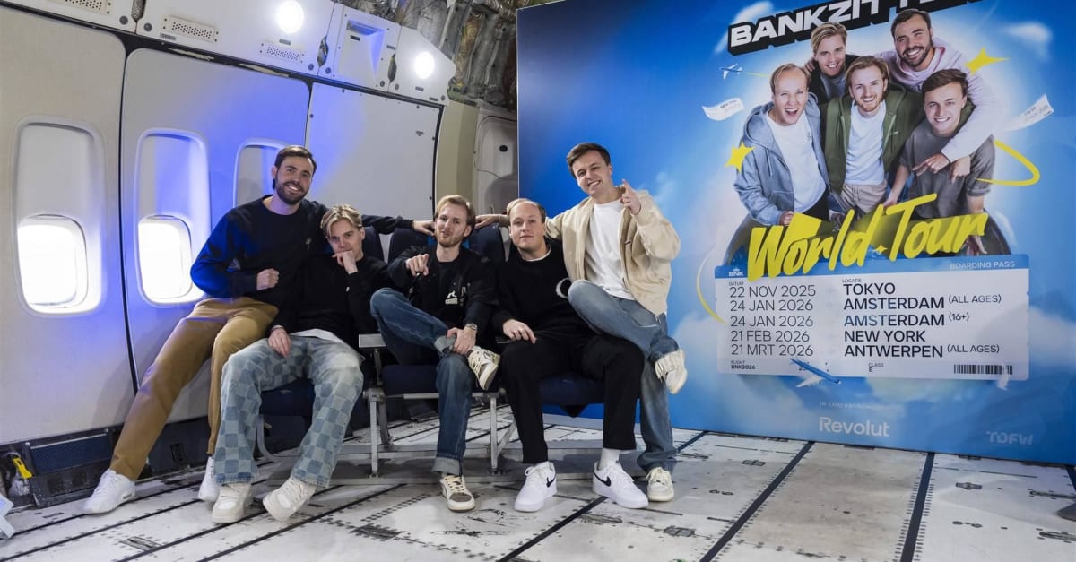 De Bankzitters op wereldtour: 'Gaan ook voor Tokio' | Shownieuws