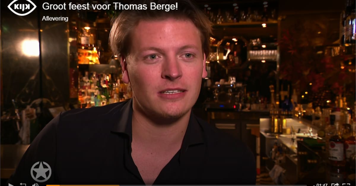 Groot feest voor Thomas Berge! | Shownieuws
