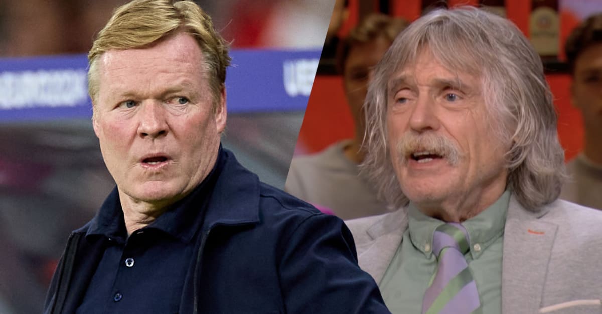 Johan Derksen haalt uit naar Ronald Koeman: 'Brombeer' | Shownieuws