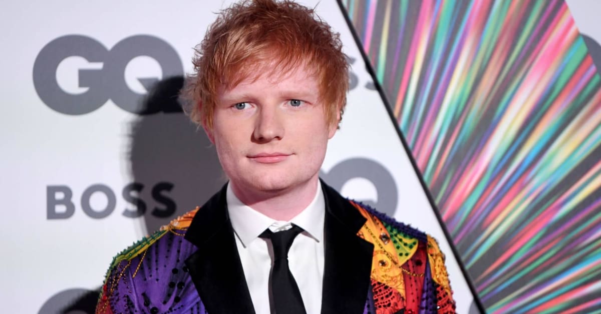 Ed Sheeran houdt zijn schilderijen liever voor zichzelf | Shownieuws