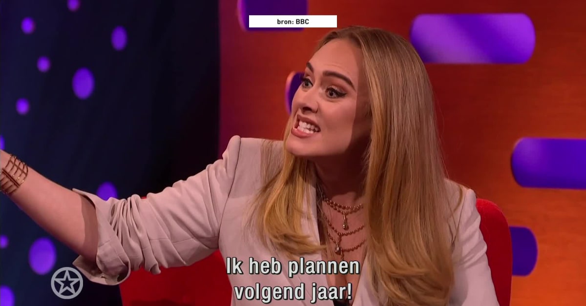 Adele hint op plannen voor een tweede kind