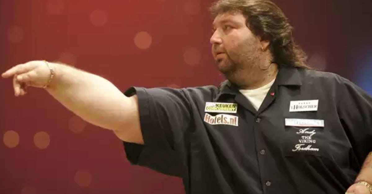 Oud-wereldkampioen darts Andy Fordham (59) overleden | Shownieuws