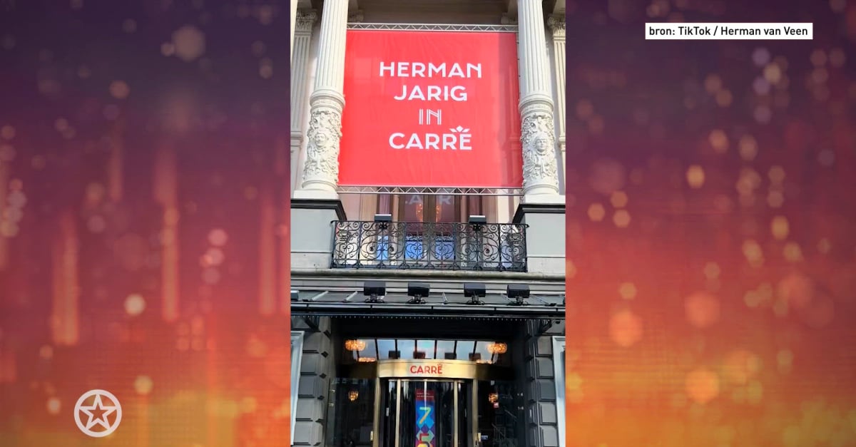 De eerste TikTok van Herman van Veen