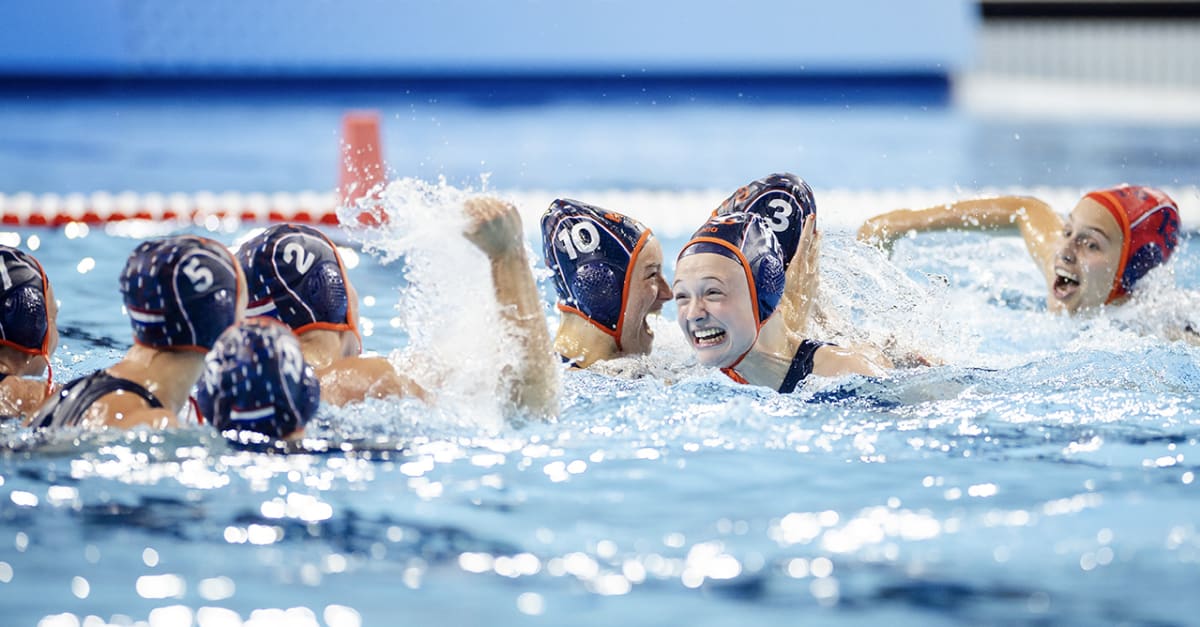 Nederlandse waterpolosters pakken met brons tweede olympische plak ooit ...