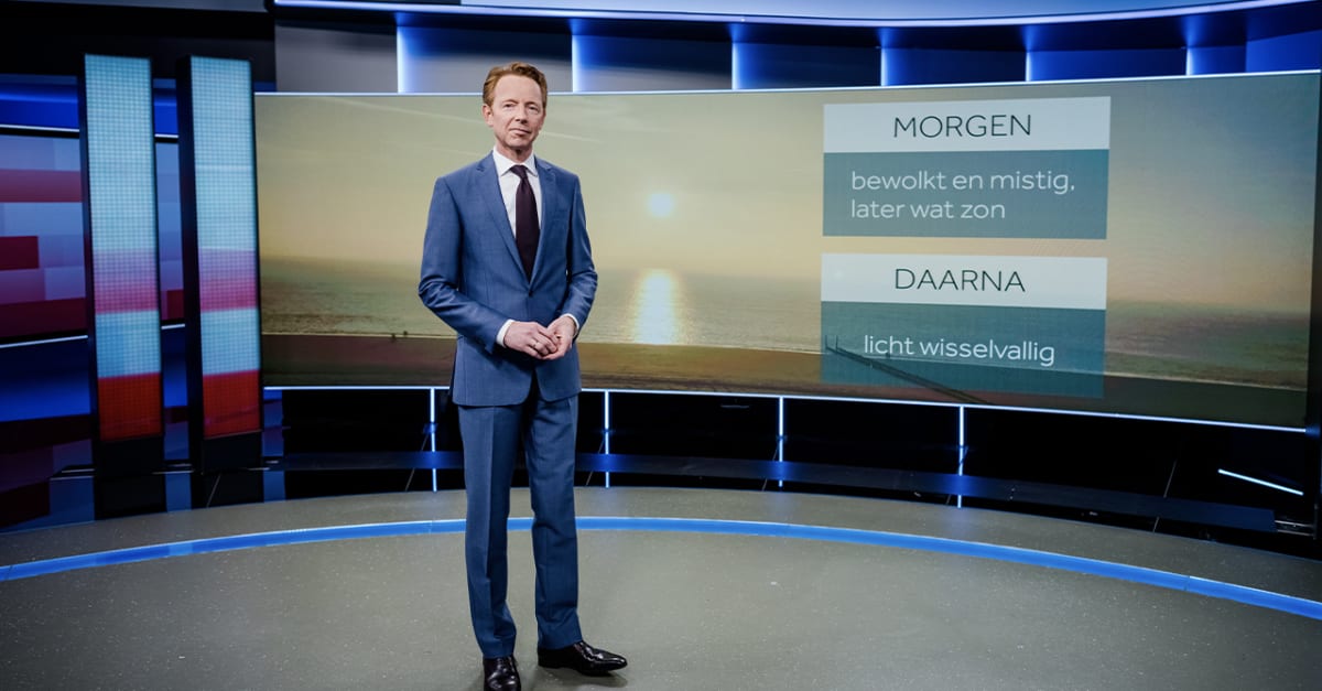 NOS-weerman Gerrit Hiemstra stopt na 25 jaar met weerbericht | Vandaag Inside