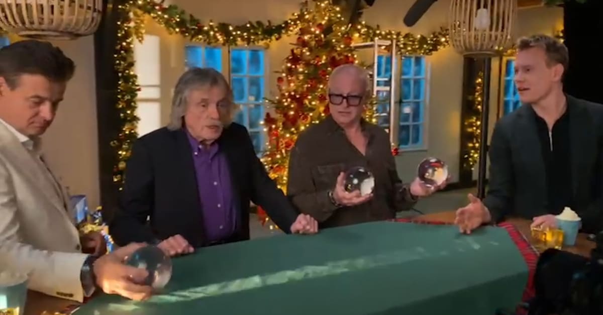 Achter de schermen bij de opnames van de SBS6-kerstpromo met Johan ...