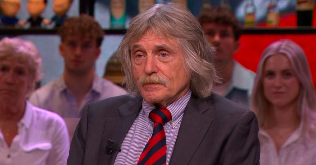'Johan Derksen heeft schijt aan de hele wereld, dat kan ik wel ...