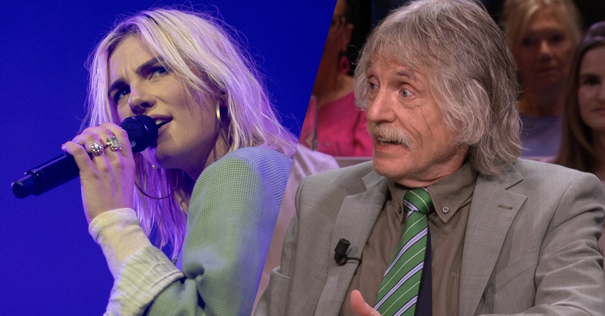 Johan Derksen: 'Maan laat steeds zien dat ze niet kan zingen' | Vandaag ...