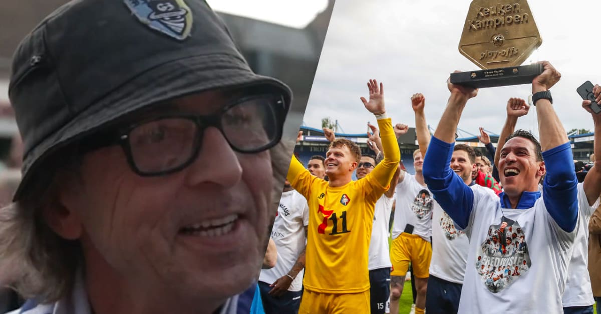 Telstar-fan vol opwinding na promotie naar de Eredivisie: 'Ik kwam ...