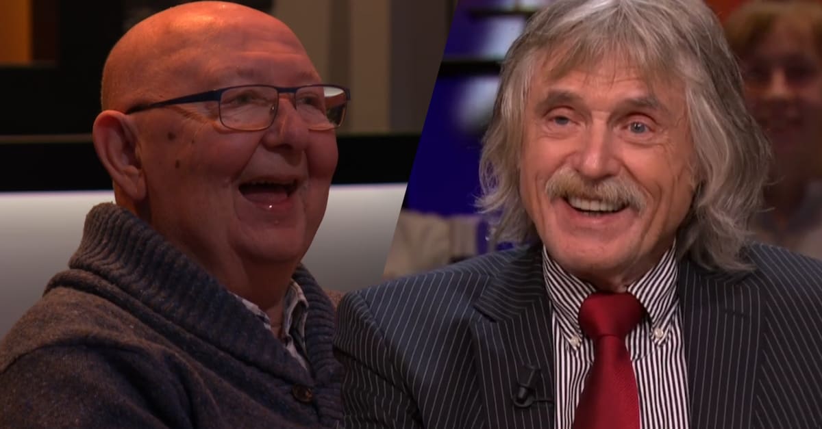 Johan doet gek voorstel aan man in het publiek: 'Zou u met mij willen ...