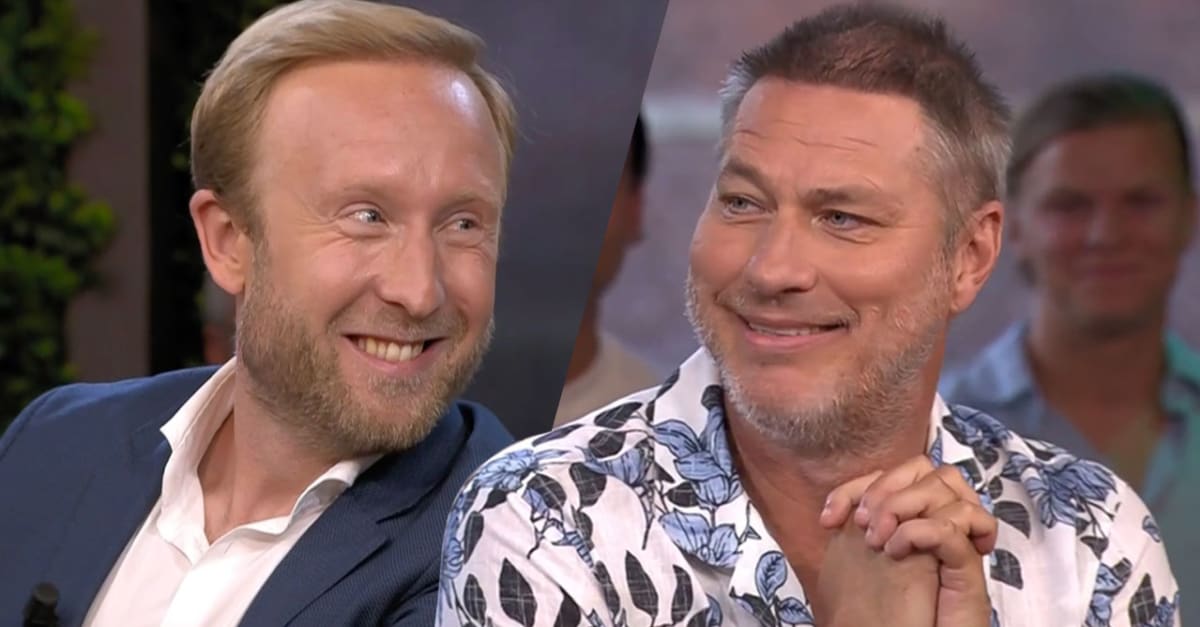 Raymond Mens, Lars Duursma, Sander de Kramer en Jip van den Bos te gast ...
