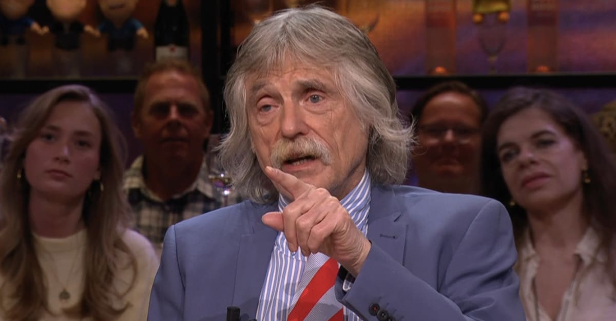 Johan: 'Ik stel voor om die mevrouw principieel van de buis te halen'