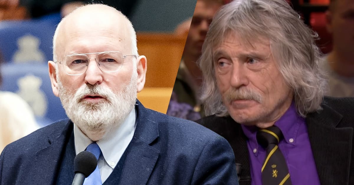 Johan: 'Als Frans Timmermans het goed voorheeft met de PvdA, moet hij ...