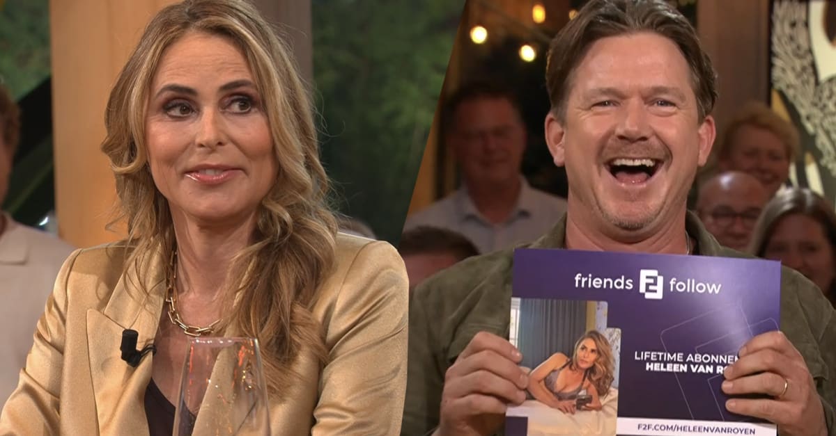 Heleen van Royen geeft Johnny de Mol levenslang gratis toegang tot haar ...