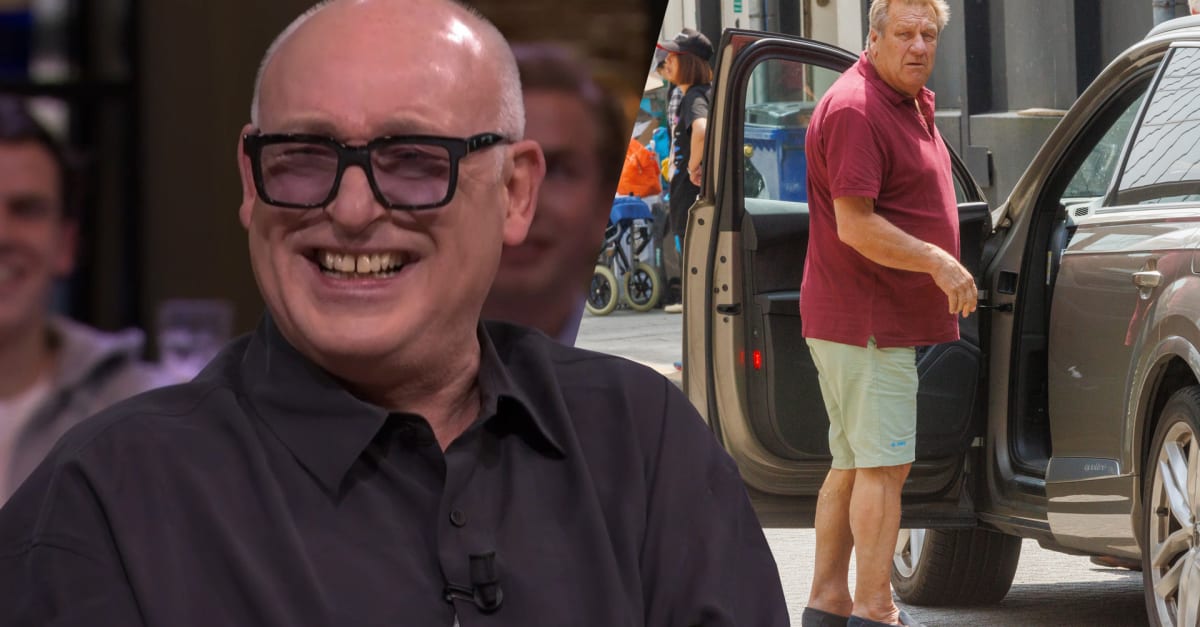 René giert om weekend van Jan Boskamp in Manchester