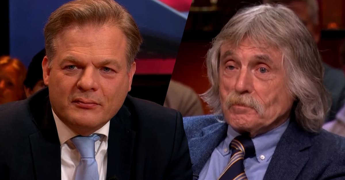 Johan ziet Omtzigt clashen op tv: ‘Ik denk dat hij een héle lange ...