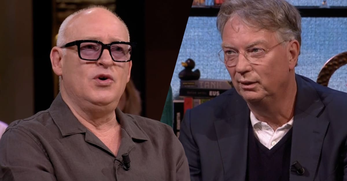 René tegen Arend Jan Boekestijn: 'Maak je nou eens niet zo druk, doe ...