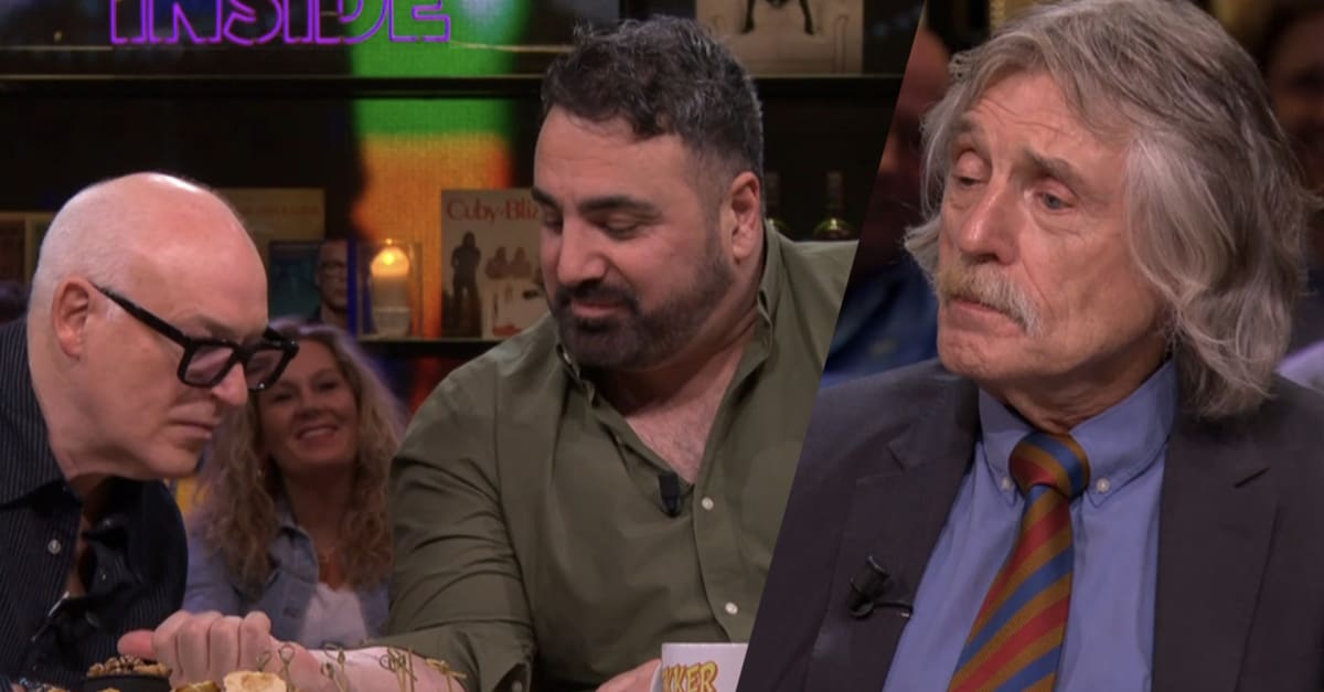 Johan ziet nieuwe tattoo van Sinan Can: 'Is ‘ie mislukt?!' | Vandaag Inside