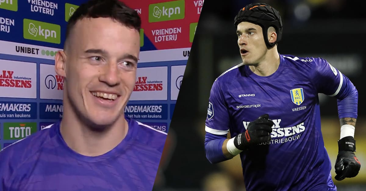 RKC-doelman Vaessen: 'Van mijn vrouw moest ik met helm keepen, ik heb ...