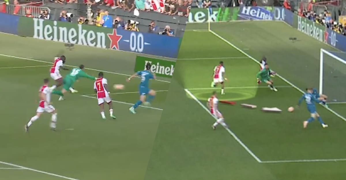 Brobbey baalt van keuze Bergwijn: 'Als hij omdraait dan maakt hij die ...