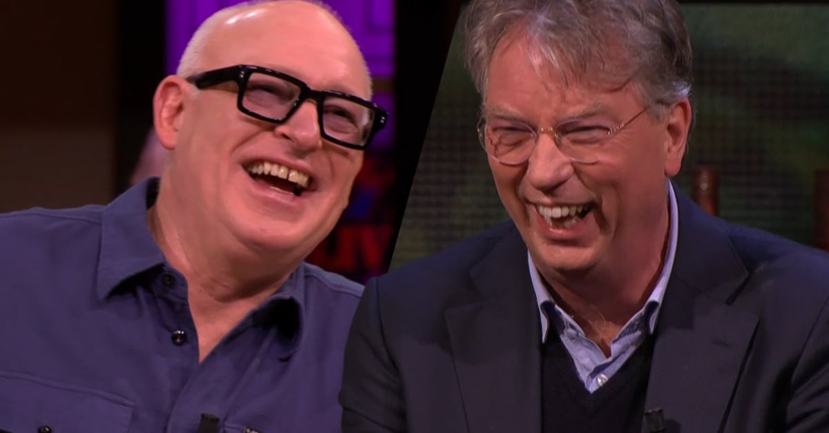 René giert om verhaal van Arend Jan: 'Hij heeft z'n bilspleet met ...
