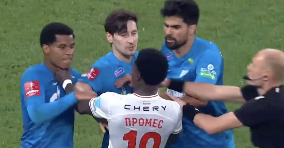 Video: Quincy Promes aanstichter van flink opstootje in Rusland ...