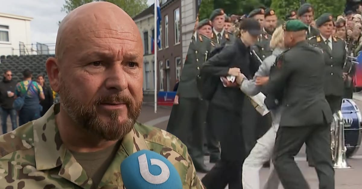 Marco Kroon over zijn ingreep bij protest op Bevrijdingsdag: 'Soms moet ...