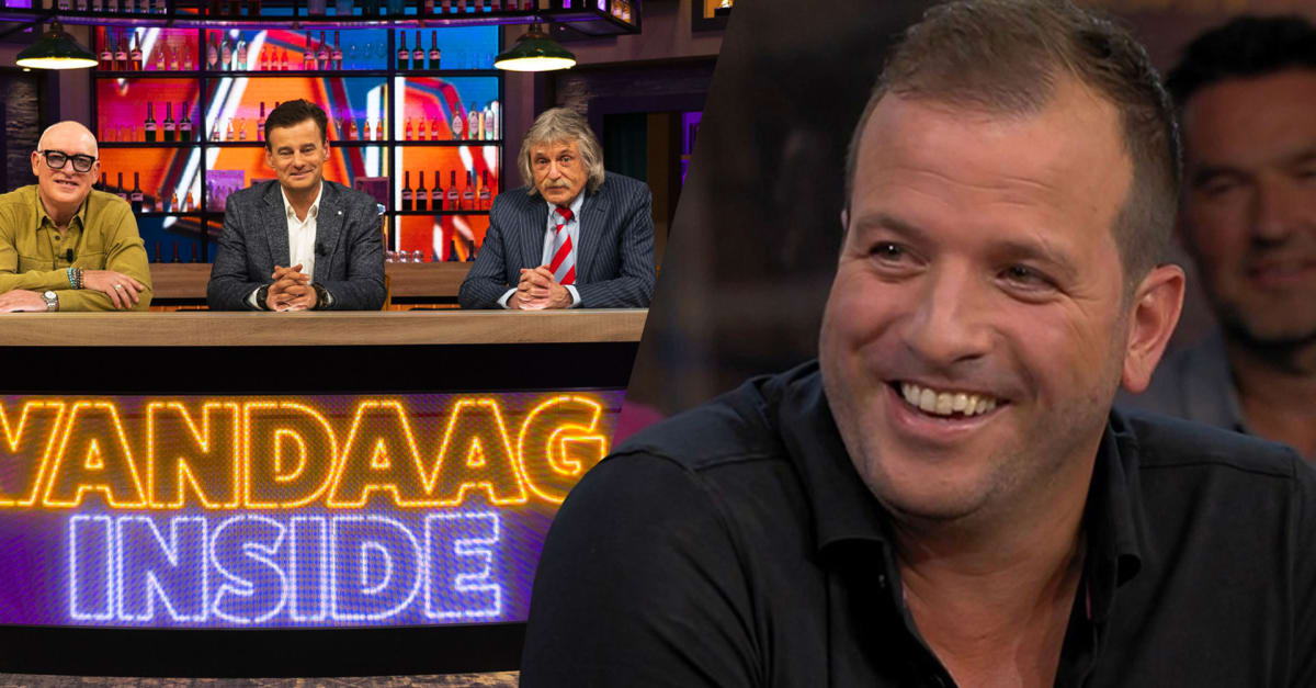 Rafael van der Vaart vaste kijker van Vandaag Inside: 'Hij kijkt het iedere ochtend terug ...
