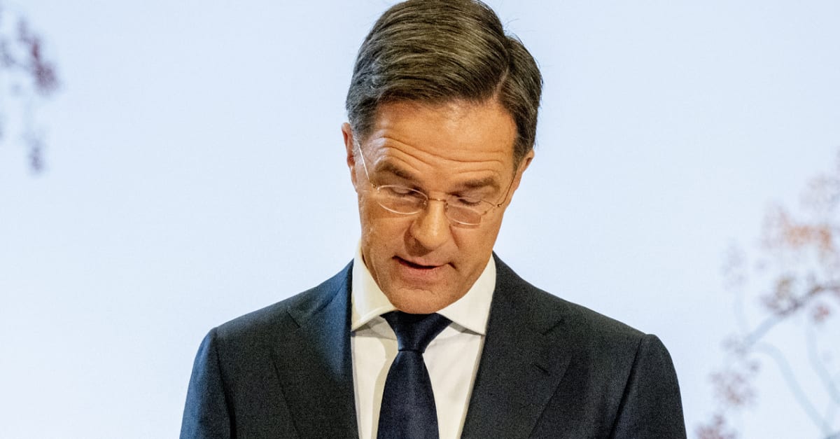 Premier Mark Rutte biedt namens regering excuses aan voor ...